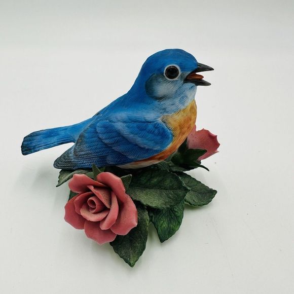 Lenox | Art | Lenox Figurine Eastern Bluebird Fine Porcelain 4x35 Blue ...